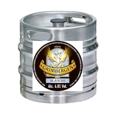 Grimbergen Blanche Fass 20 L Keg Draughtmaster Modular – OICR