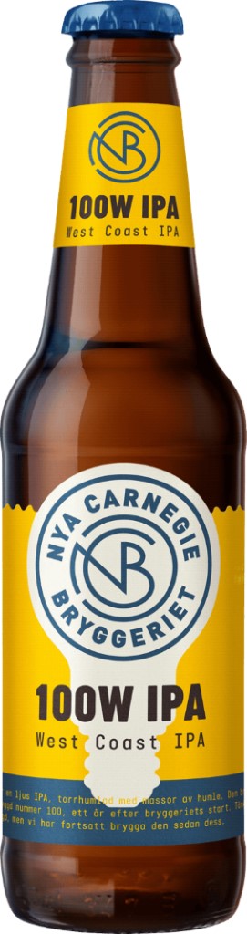 Nya Carnegie B. 100W IPA EW Glas